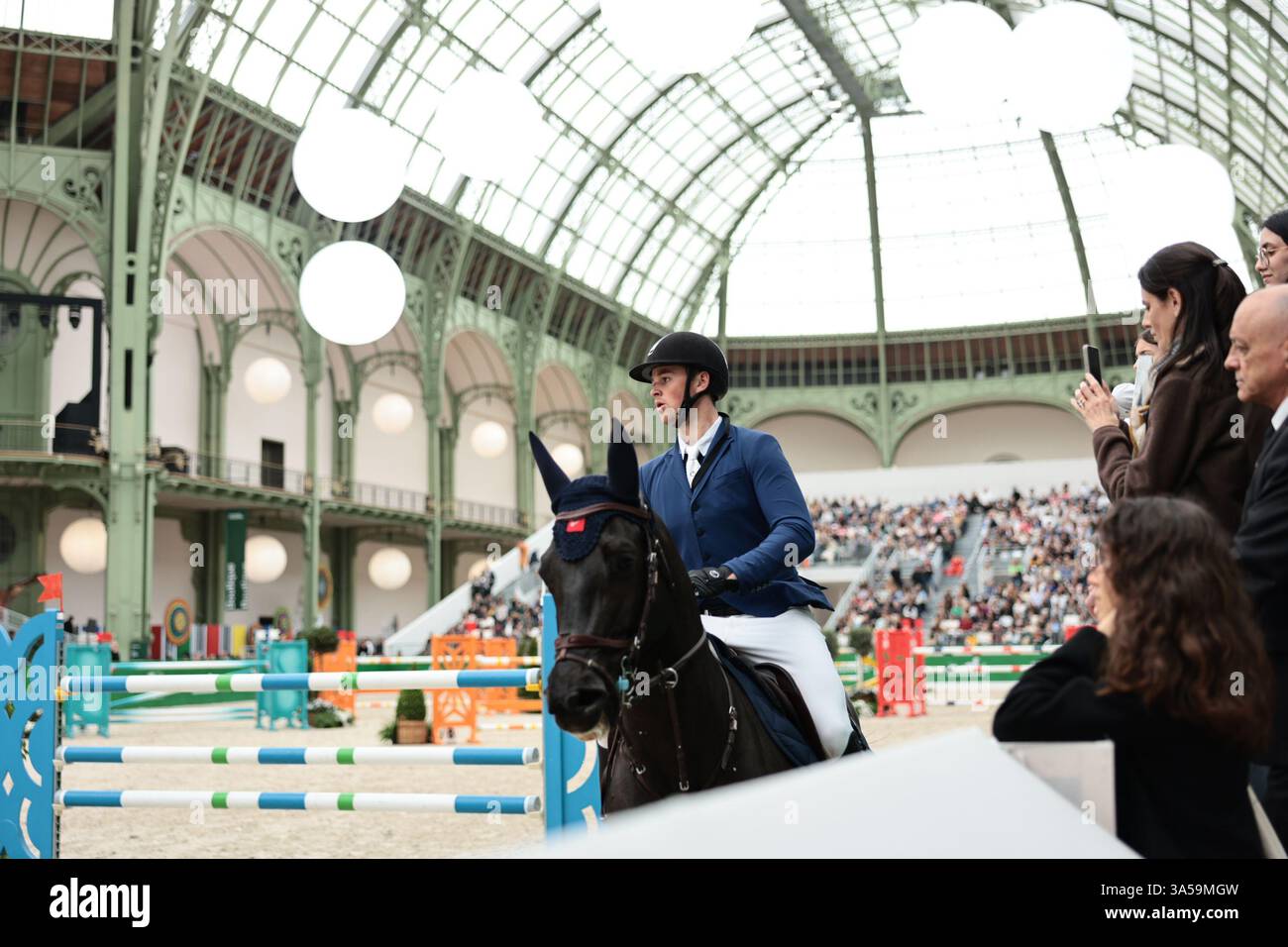 Baptiste EICHNER of France with Black'n Roll during the Talents Hermès ...