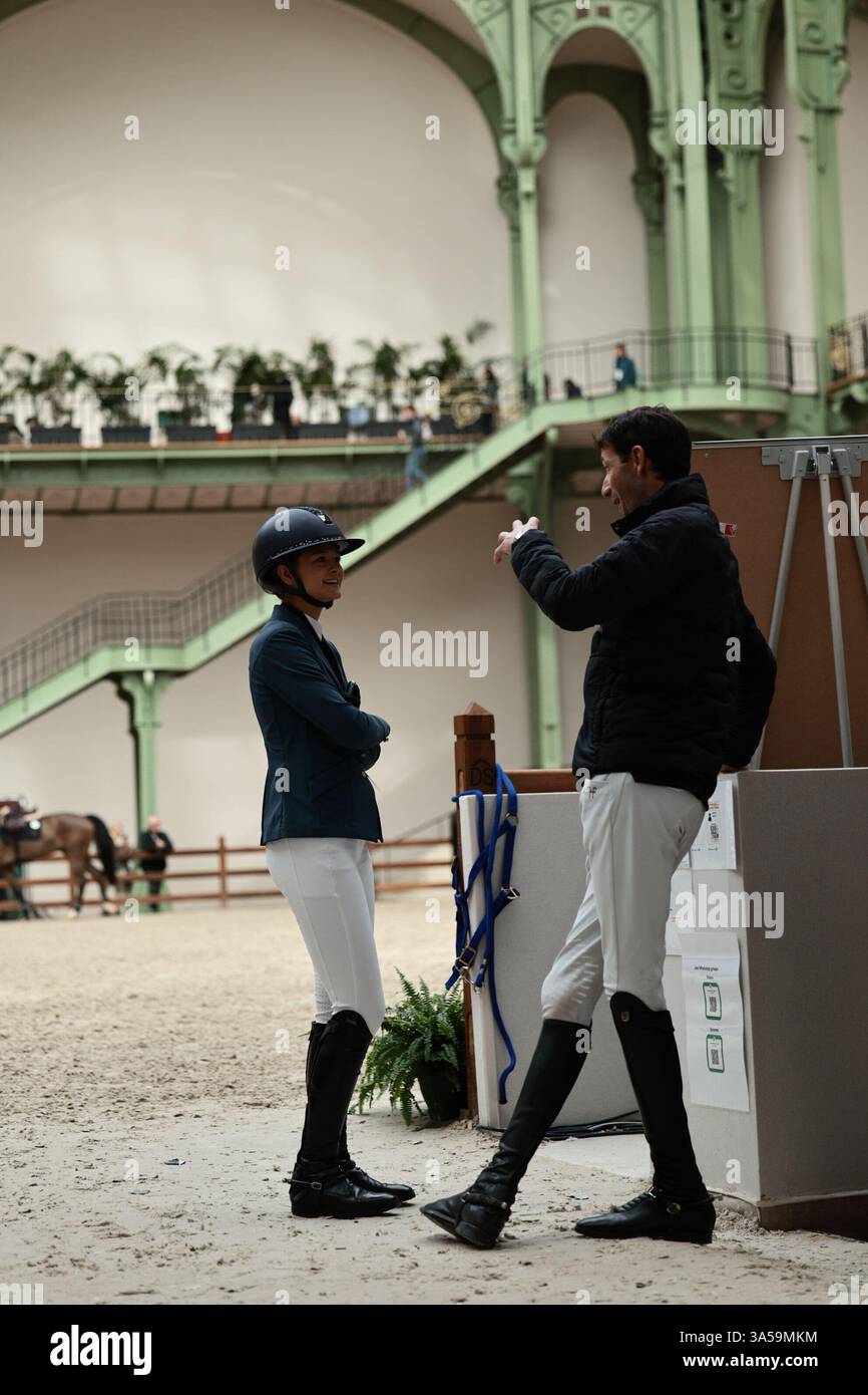 Maya DE LA JOYA FERNANDEZ-LONGORIA of Spain with Un Lord du Rozel ...