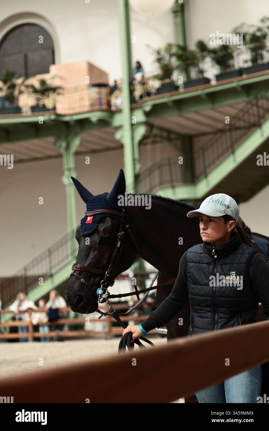 Baptiste EICHNER of France with Black'n Roll during the Talents Hermès ...