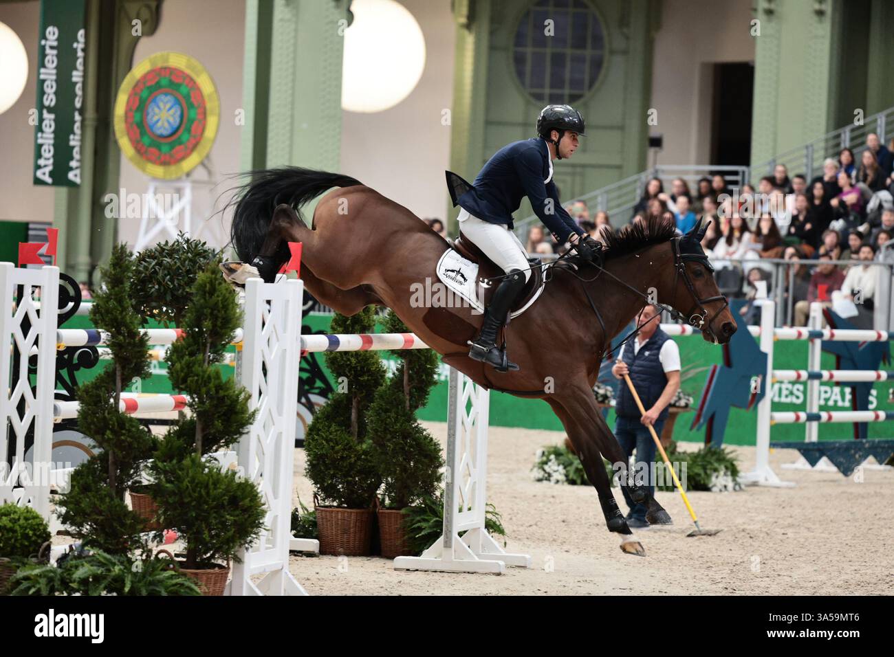 Edward LEVY of France with For Millions De Pao during the Prix Hermès ...