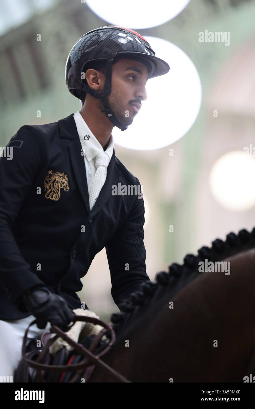 Omar Abdul Aziz AL MARZOOQI of United Arab Emirates with Chacco Bay ...