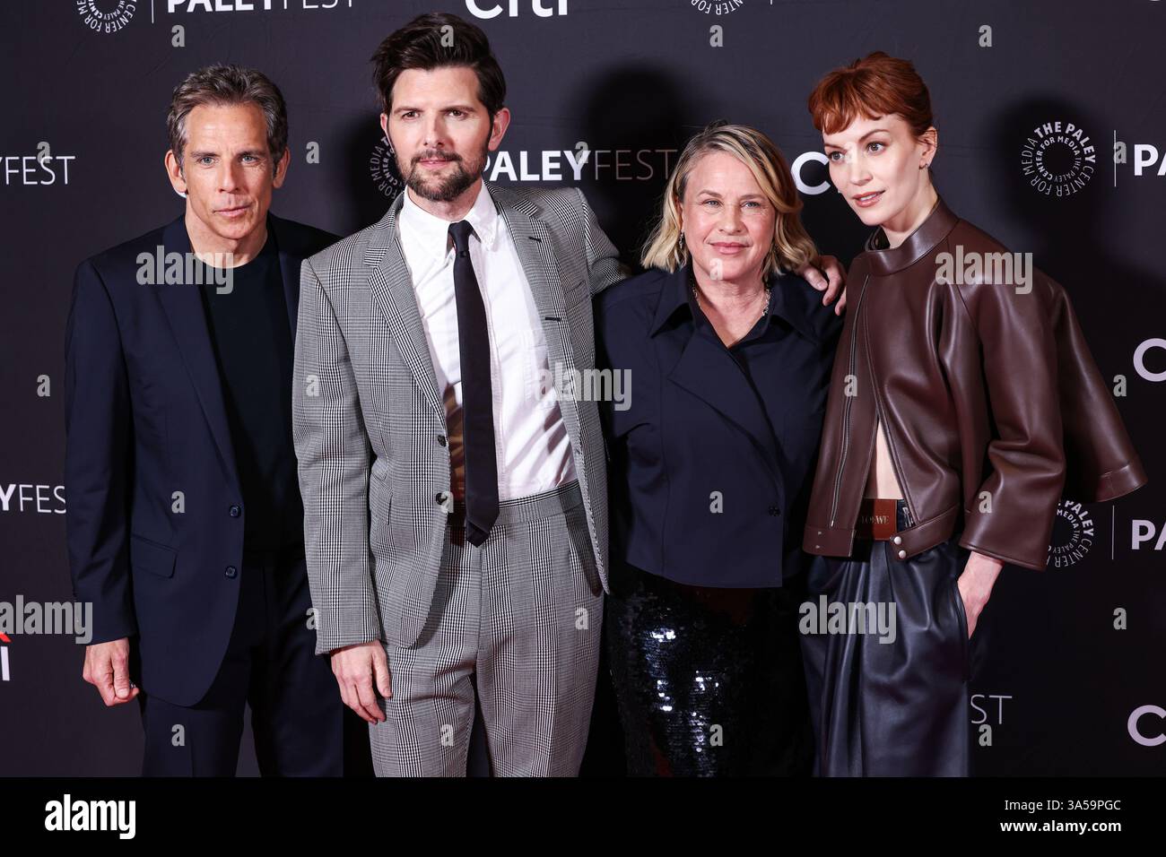 HOLLYWOOD, LOS ANGELES, CALIFORNIA, USA - MARCH 21: Ben Stiller, Adam ...