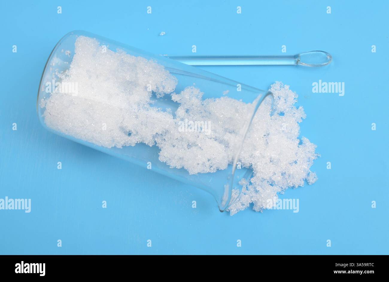 Ammonium acetate or spirit of Mindererus in aqueous solution with the ...