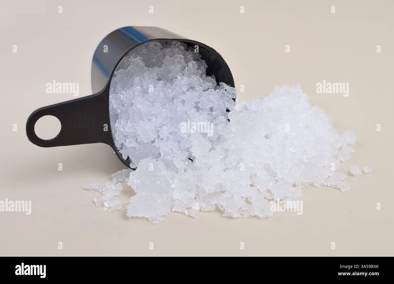 Zinc nitrate on the beige background Stock Photo - Alamy