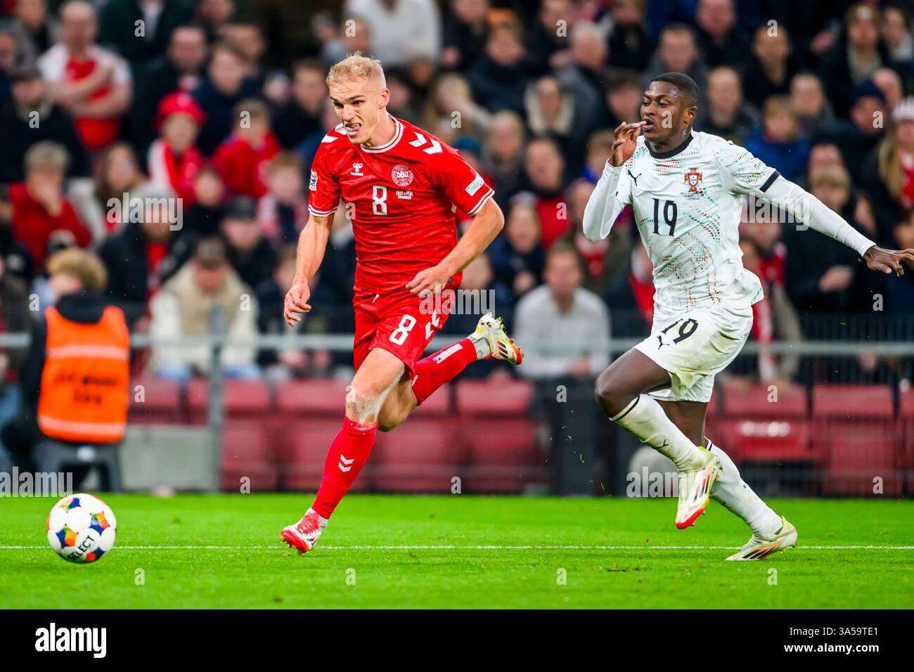 8 (DEN) - Gustav Isaksen, 19 (POR) - Nuno Mendes. Nations League ...