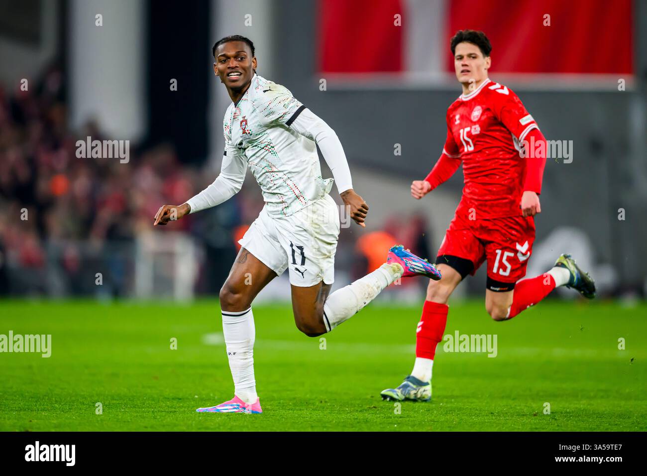 . Nations League: Danmark mod Portugal - 20.03.2025. København, Danmark ...