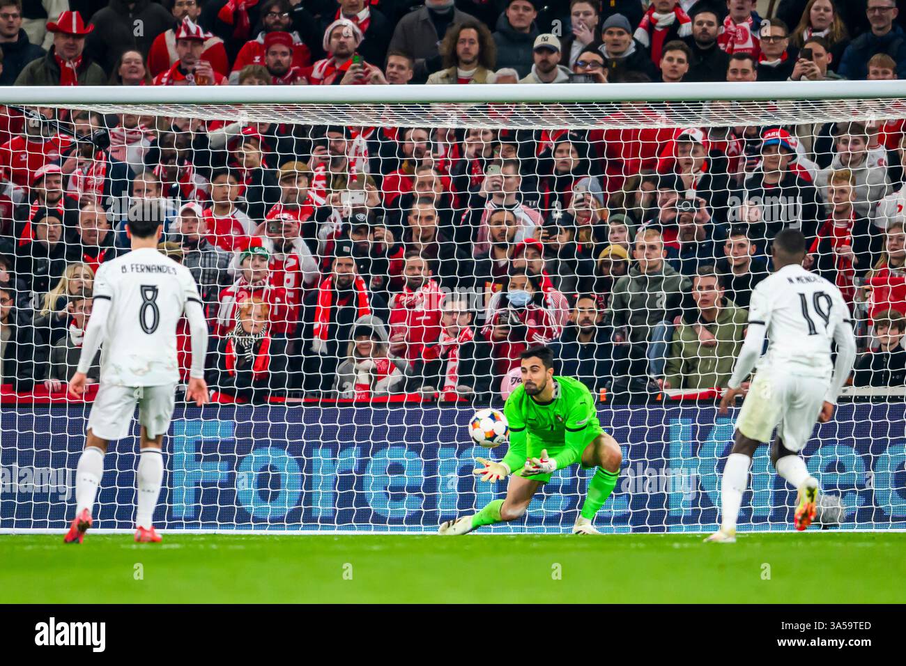 . Nations League: Danmark mod Portugal - 20.03.2025. København, Danmark ...