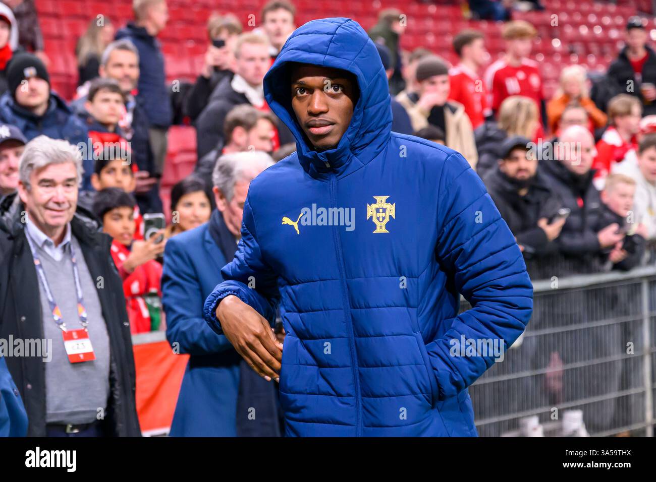19 (POR) - Nuno Mendes. Nations League: Danmark mod Portugal - 20.03. ...