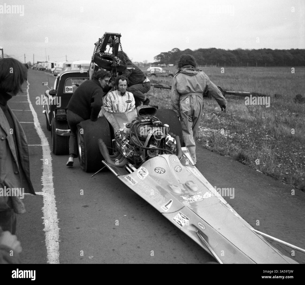 If you think Allan is looking a little pensive in this shot it's ...