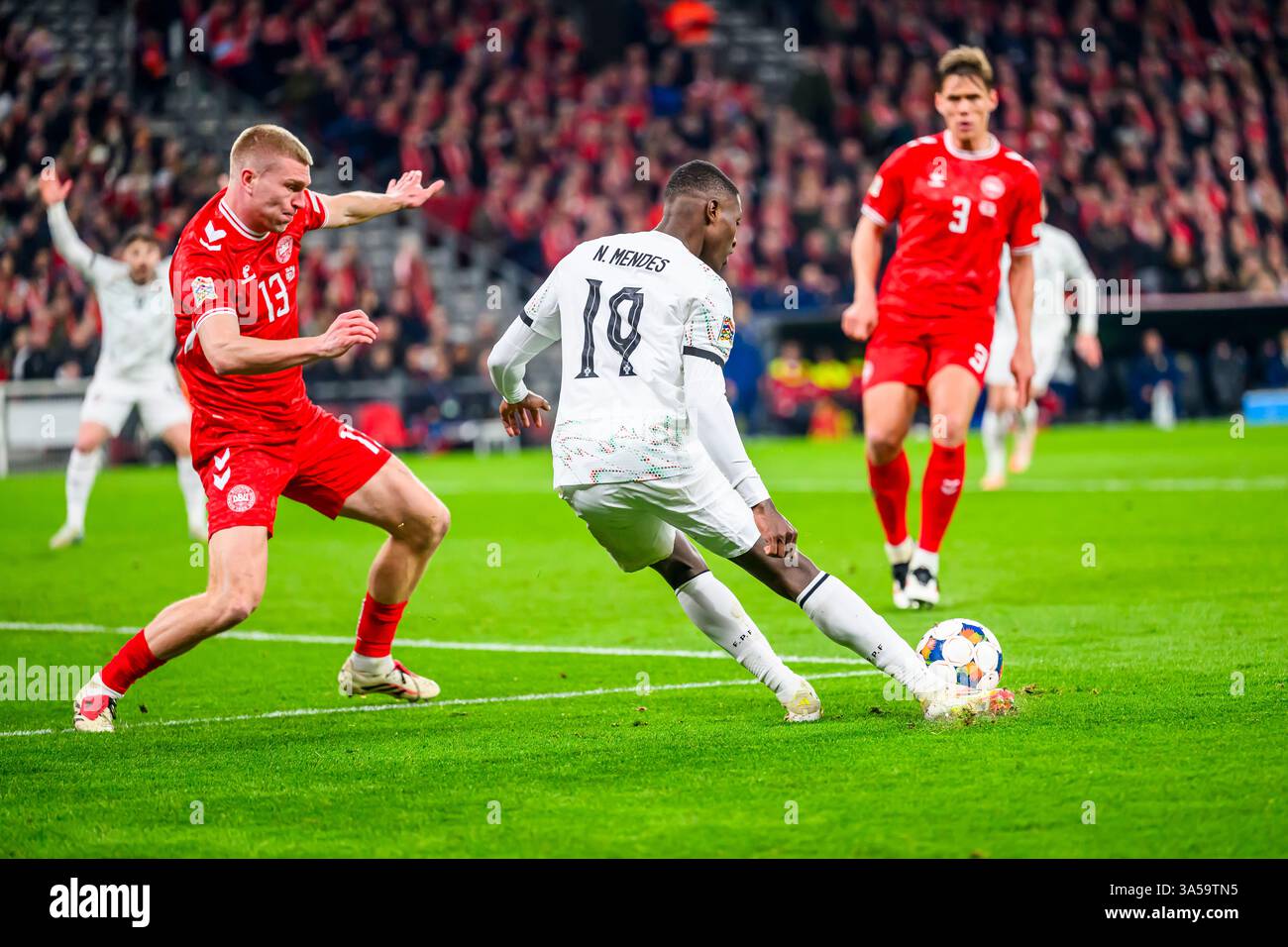 13 (DEN) - Rasmus Kristensen, 19 (POR) - Nuno Mendes. Nations League ...