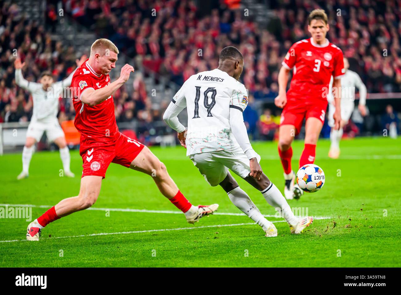 13 (DEN) - Rasmus Kristensen, 19 (POR) - Nuno Mendes. Nations League ...