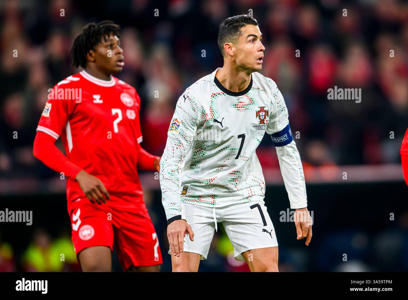 7 (POR) - Cristiano Ronaldo. Nations League: Danmark mod Portugal - 20. ...