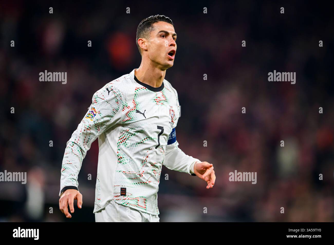 7 (POR) - Cristiano Ronaldo. Nations League: Danmark mod Portugal - 20. ...