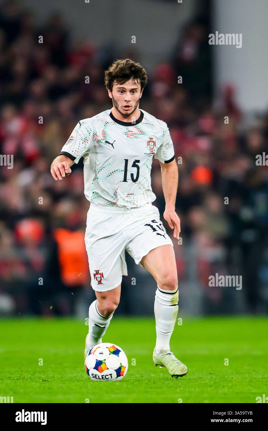 15 (POR) - João Neves. Nations League: Danmark mod Portugal - 20.03. ...