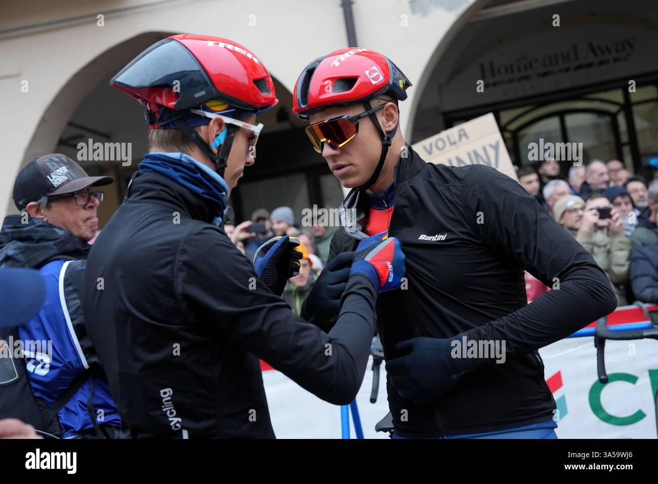 MILAN Jonathan during the men's elite race of the Milano-Sanremo one ...
