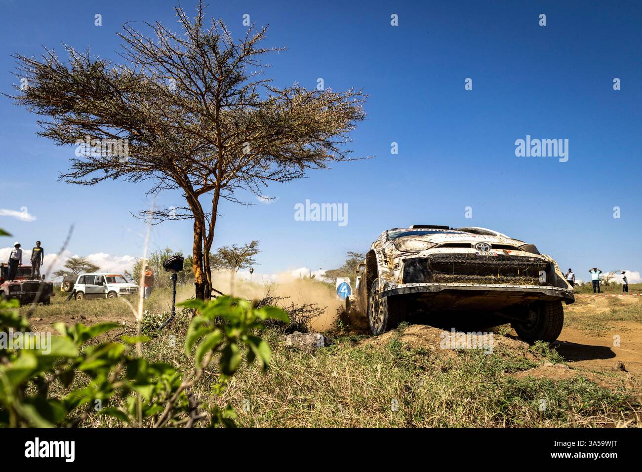 05 Sami PAJARI, Marko SALMINEN, Toyota GR Yaris Rally1, action during ...
