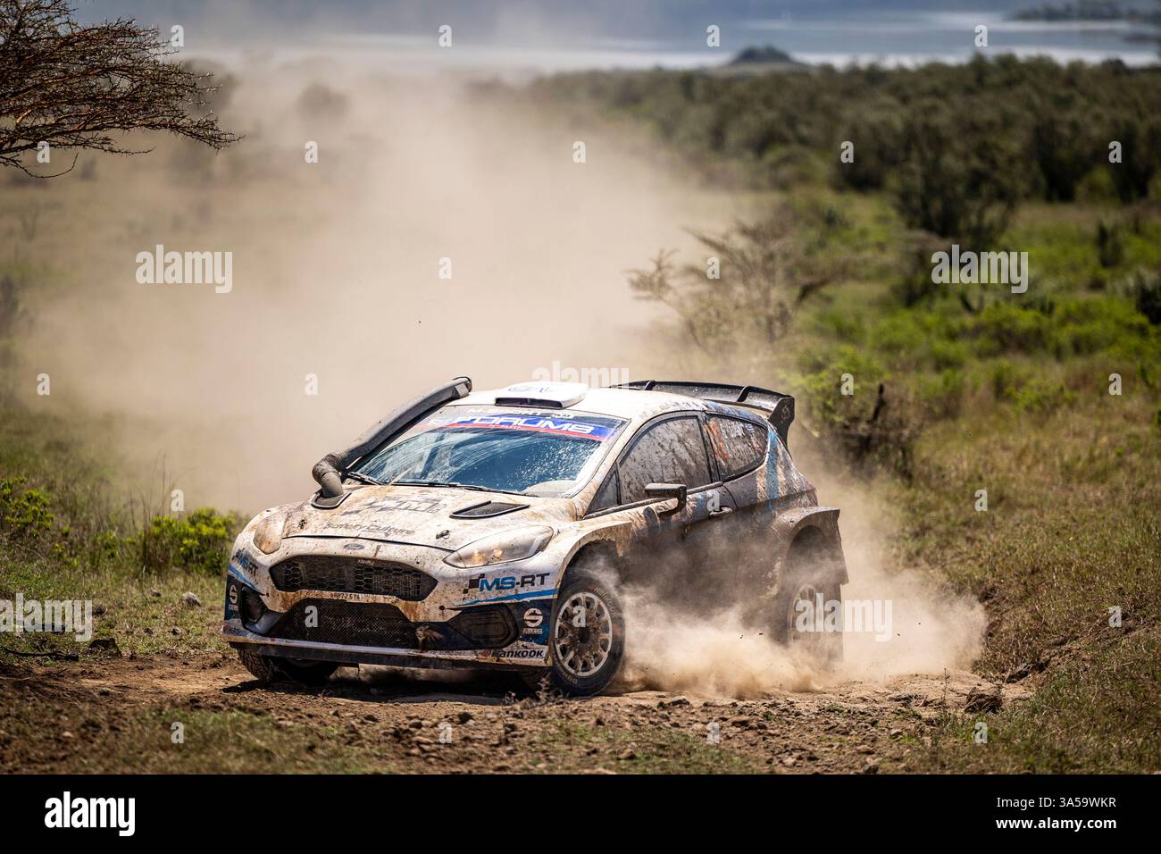 32 Georgios VASILAKIS, Allan HARRYMAN, Ford Fiesta MK2 Rally2, action ...