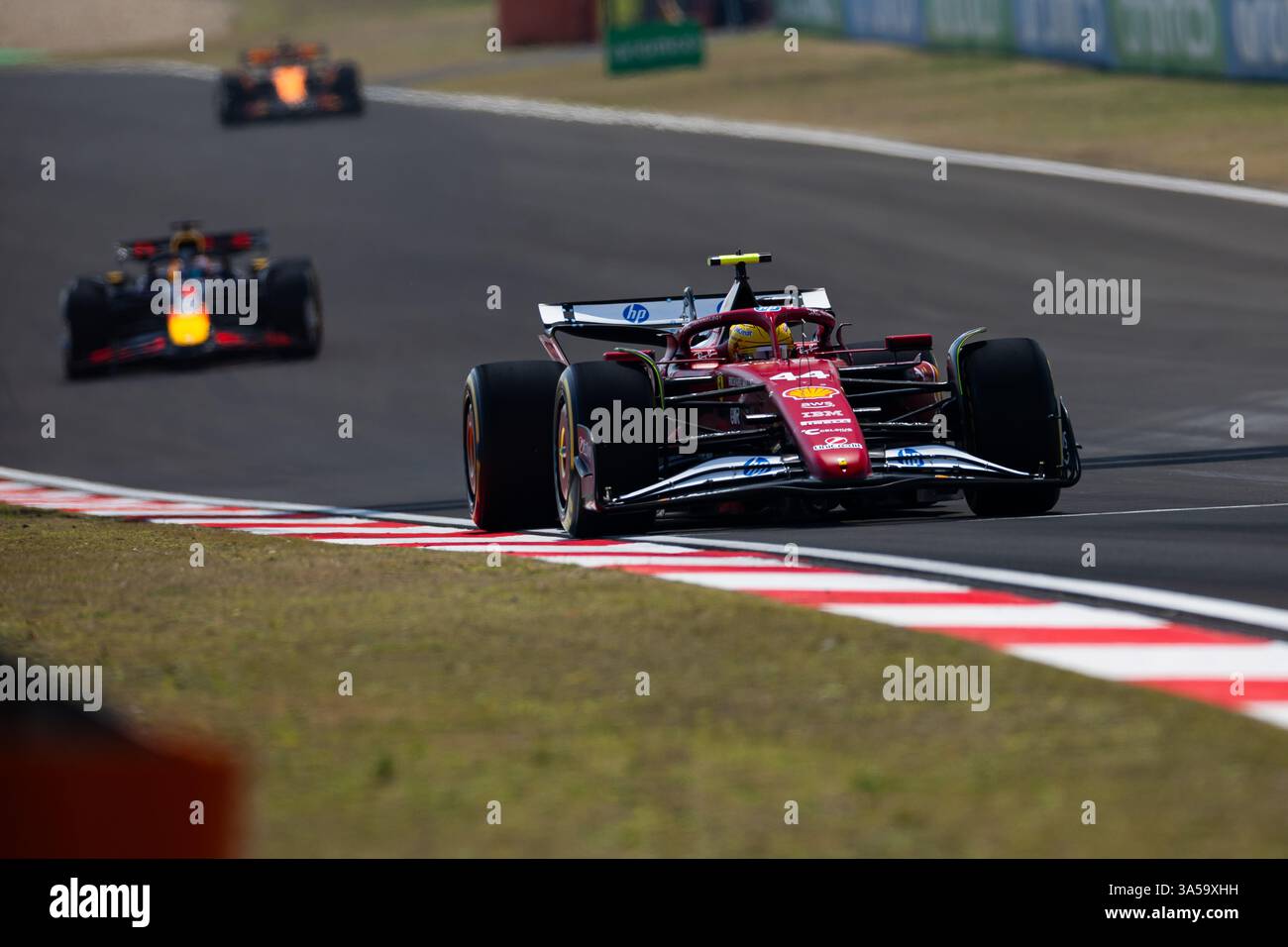 44 HAMILTON Lewis (gbr), Scuderia Ferrari SF-25, action during the ...