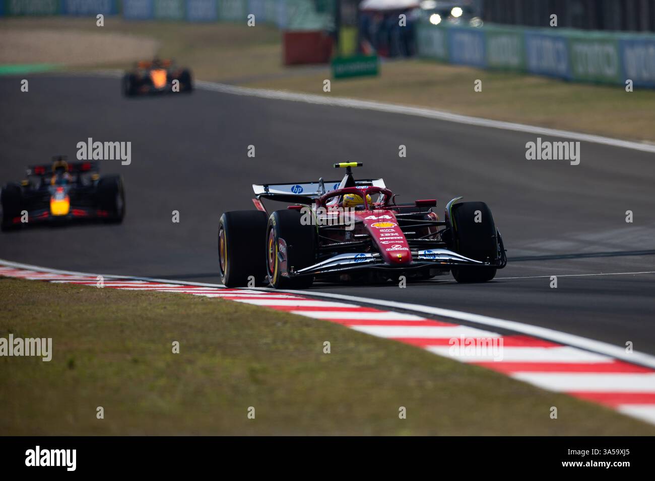 44 HAMILTON Lewis (gbr), Scuderia Ferrari SF-25, action during the ...