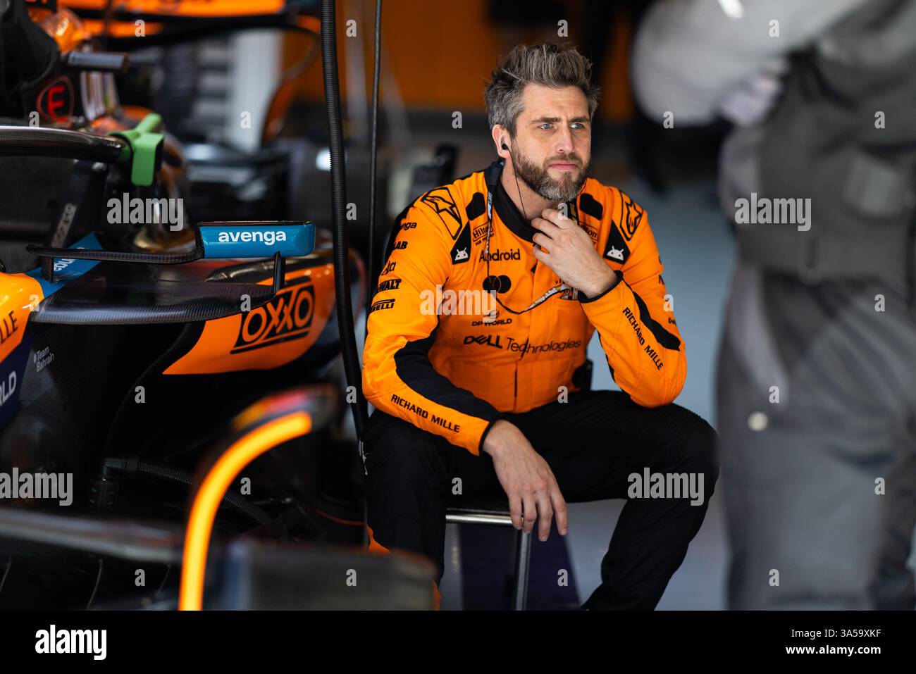 McLaren F1 Team mechanic, mecanicien, mechanics portrait during the ...