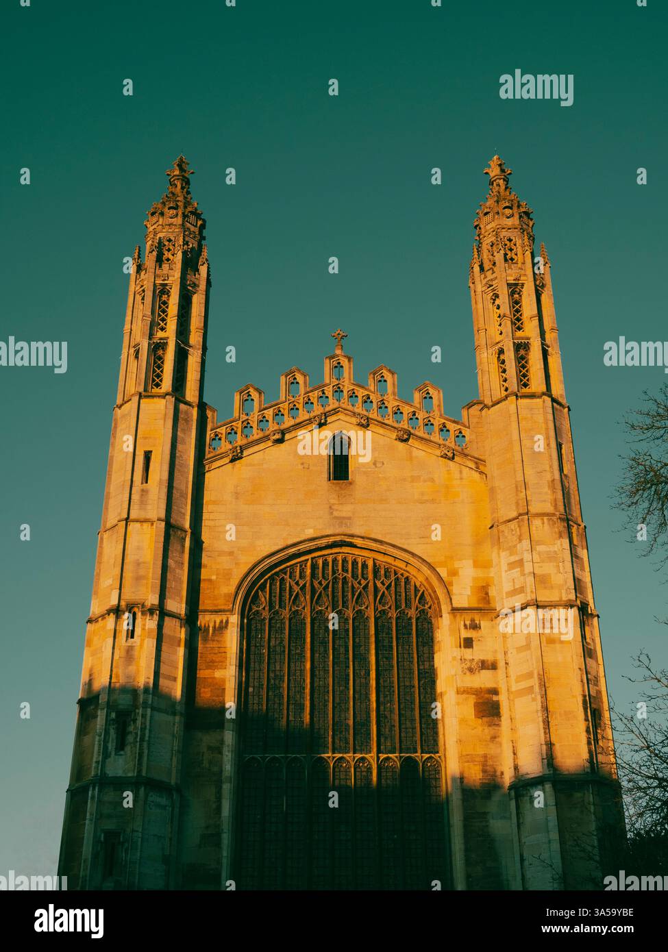 Sunrise Light, Hitting Kings College Chapel, Kings College, University ...