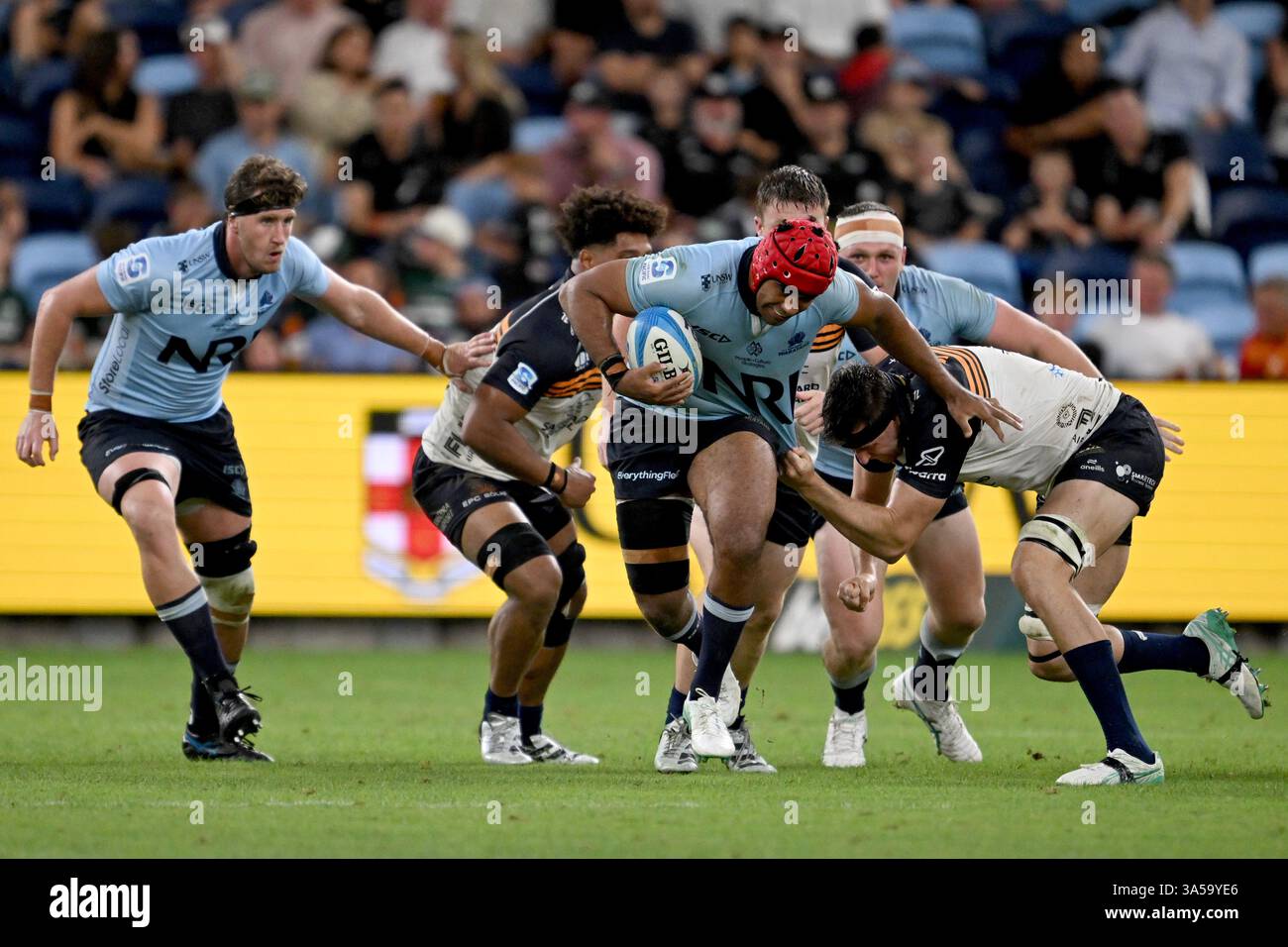 Sydney, Australia. 22nd Mar, 2025. Langi Gleeson of the Waratahs during ...