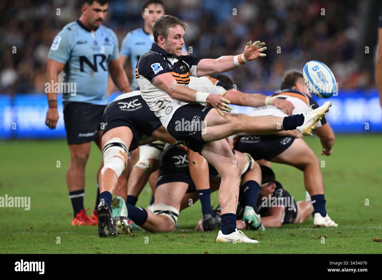 Sydney, Australia. 22nd Mar, 2025. Ryan Lonergan of the Brumbies during ...