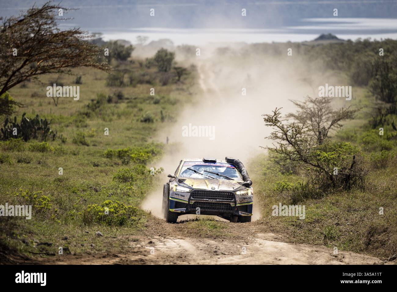 29 Jeremiah WAHOME, Victor OKUNDI, Skoda Fabia RS Rally2, action during ...