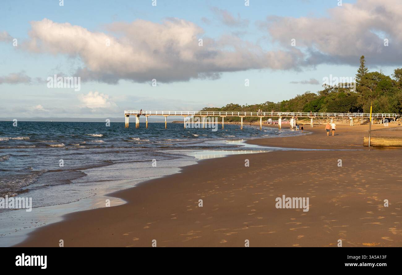 Hervey Bay, Queensland, features stunning beaches with calm, crystal ...