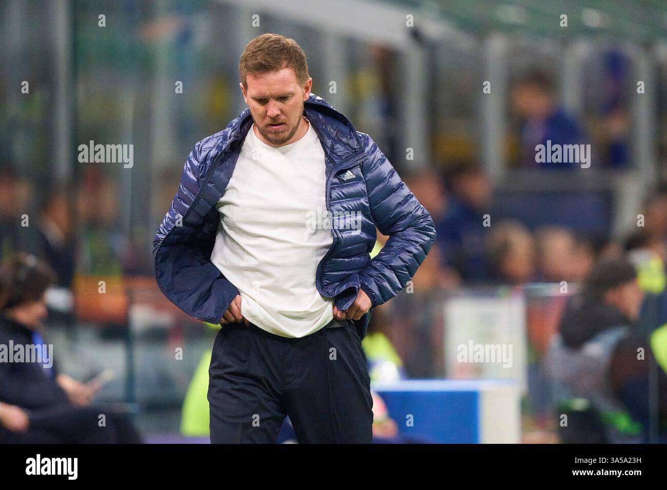 DFB headcoach Julian Nagelsmann, Bundestrainer, Nationaltrainer, angry ...