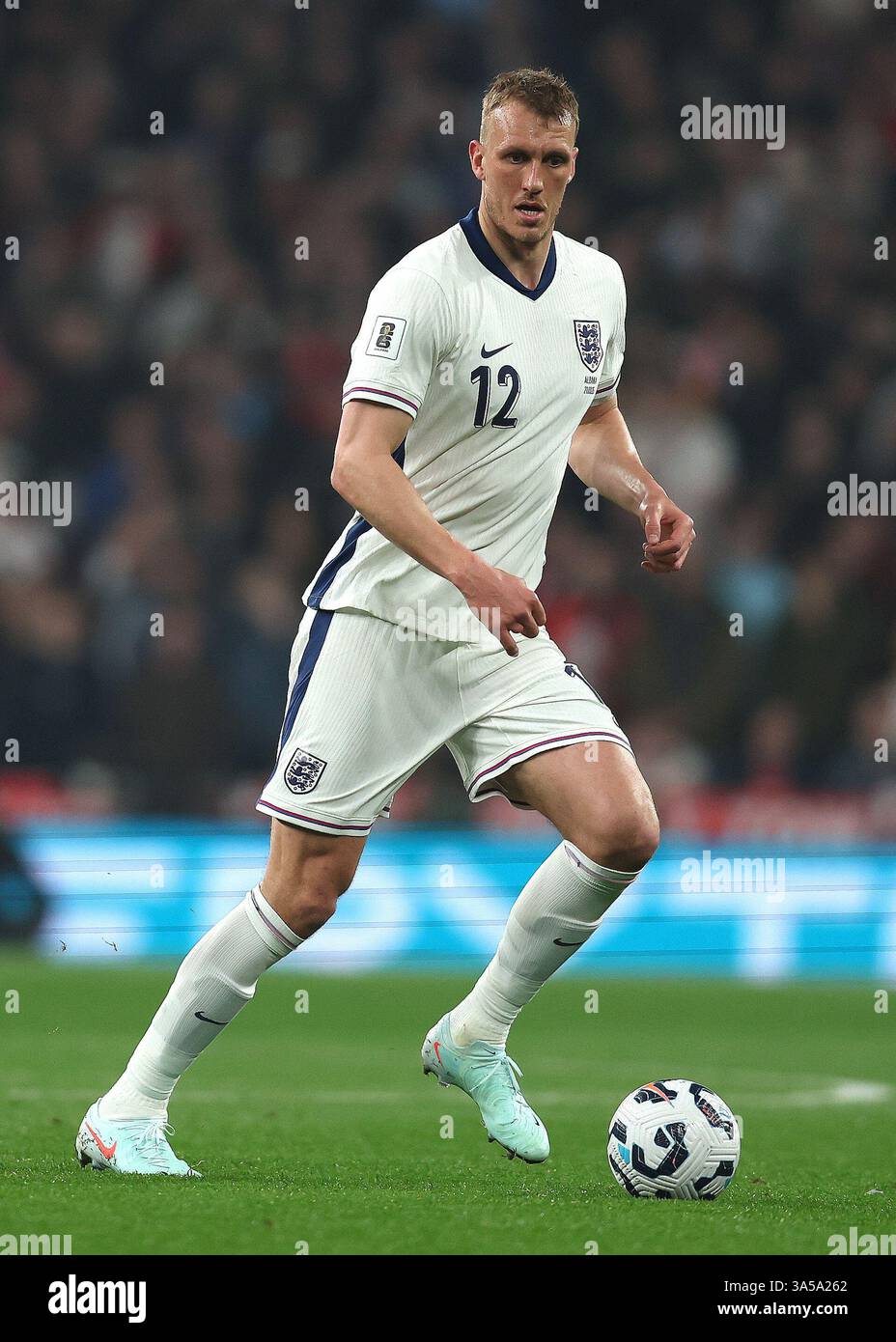 London, England, 21st March 2025. Dan Burn of England during the FIFA ...
