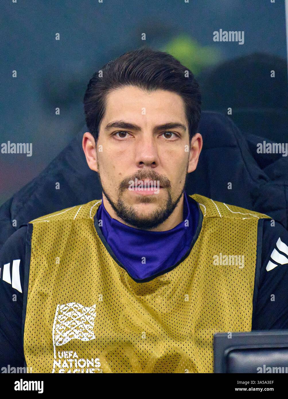 Stefan Ortega, DFB 21 in the UEFA Nations League 2025 match ITALY ...