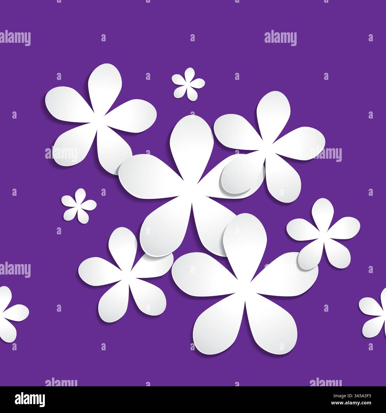 Trendy purple paper cut Stock Vector Images - Alamy