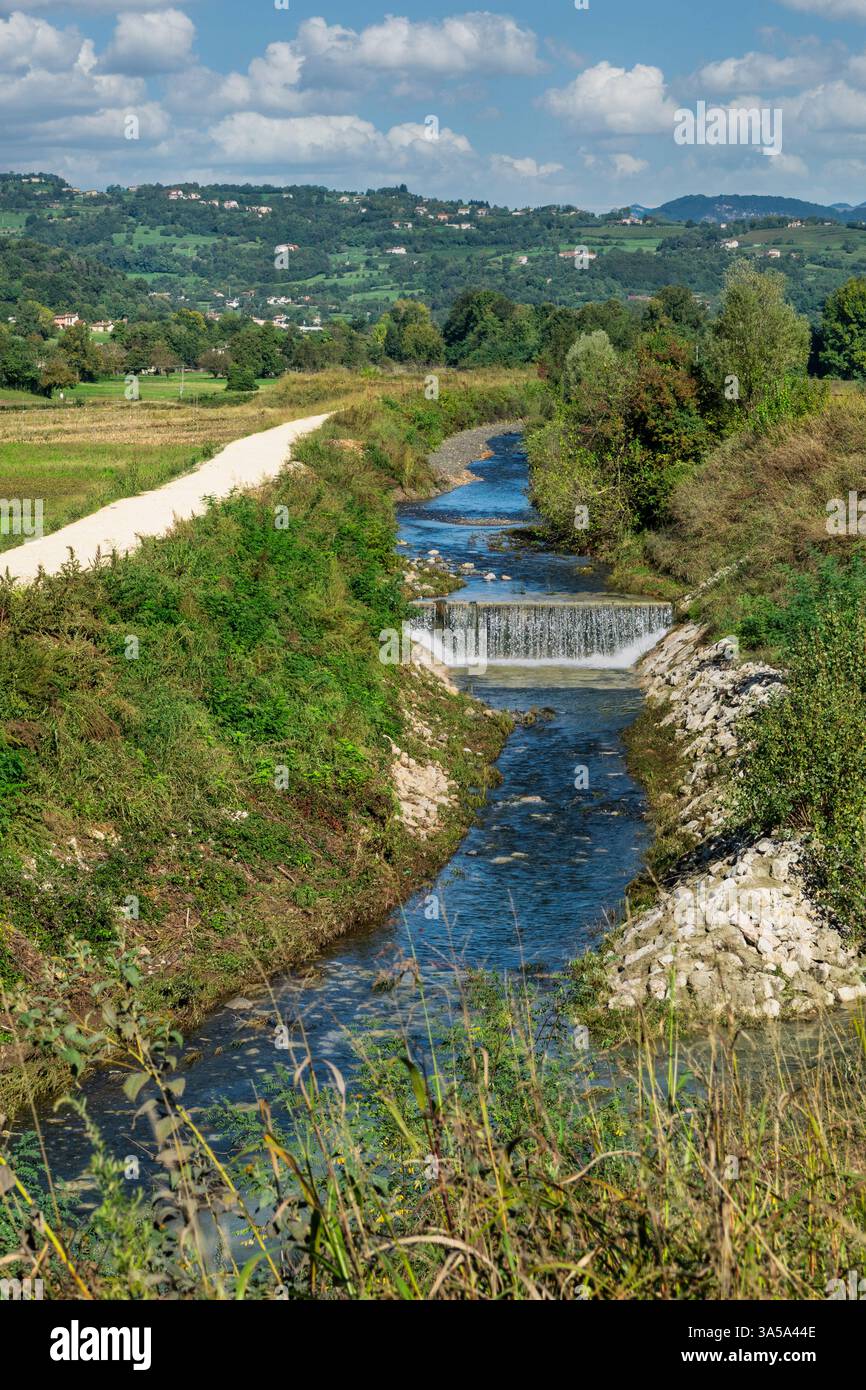 River engineering works for flood protection and hydraulic and ...