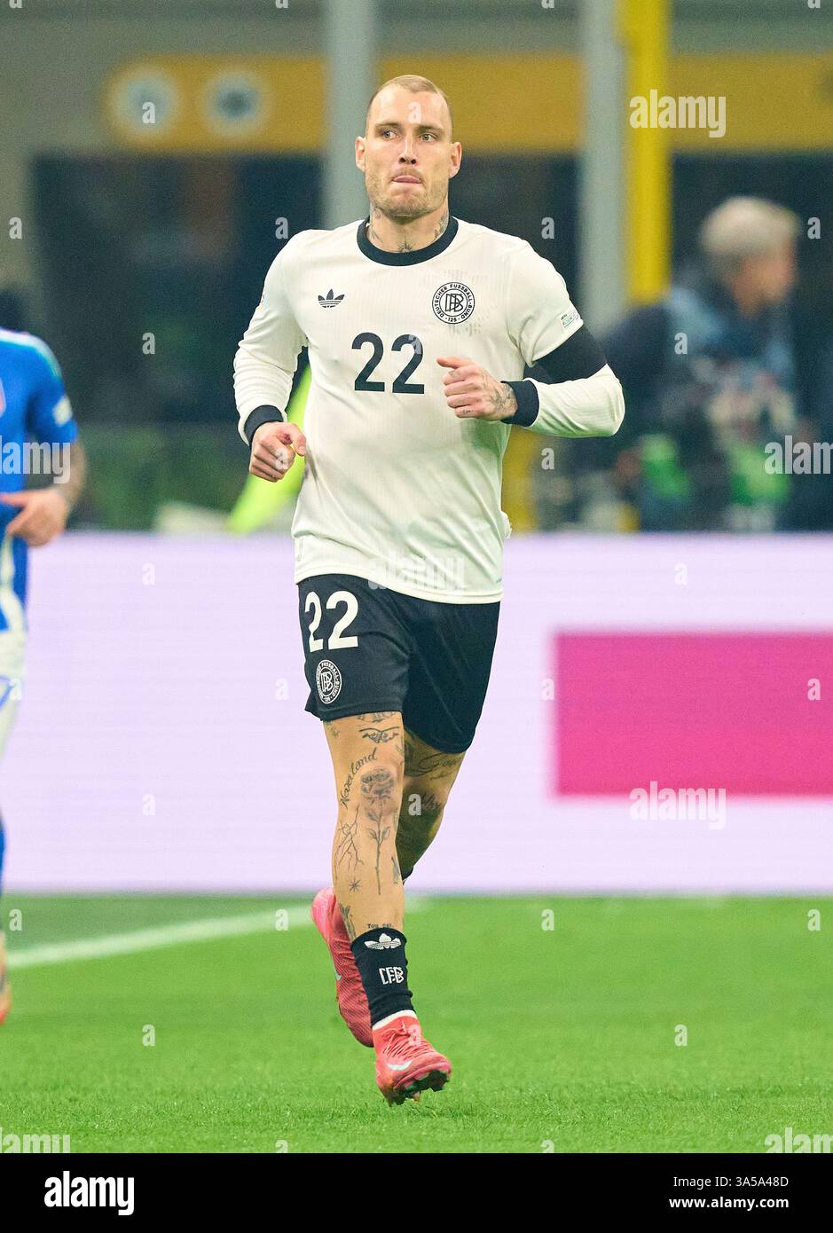 David Raum, DFB 22 in the UEFA Nations League 2025 match ITALY ...