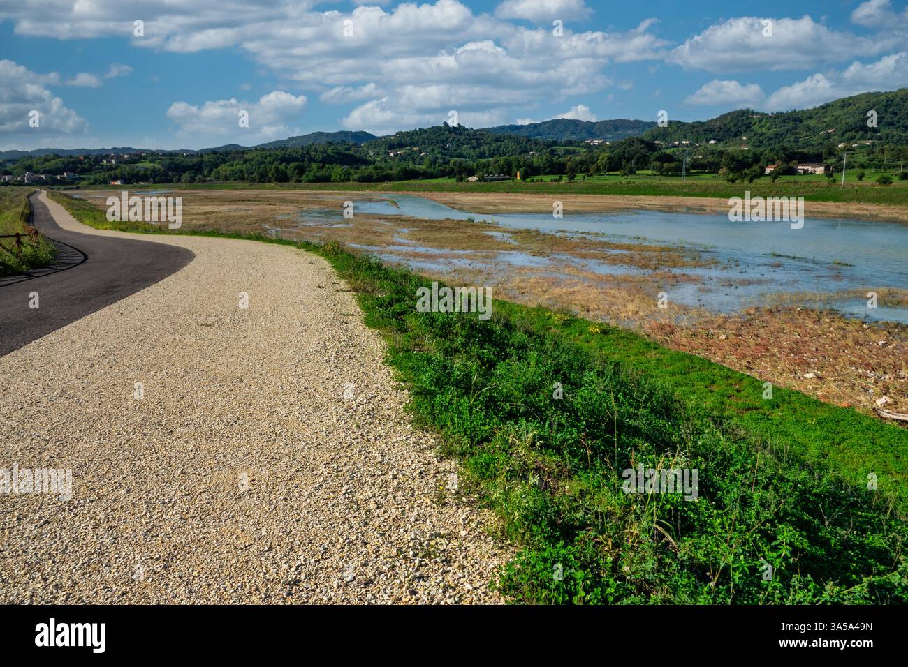 River engineering works for flood protection and hydraulic and ...