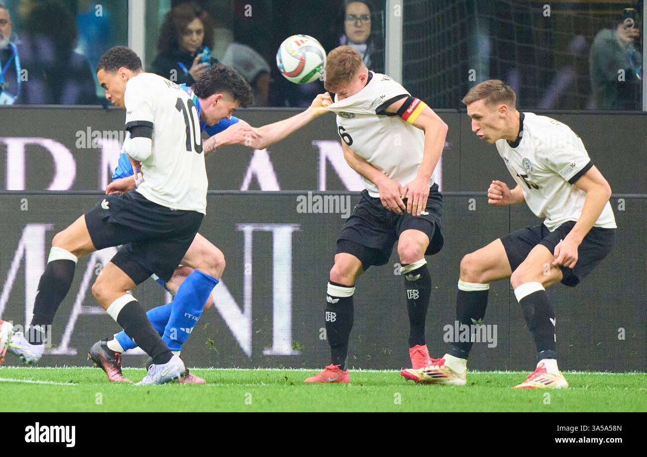 Joshua Kimmich, DFB 6 Nico Schlotterbeck, DFB 15 Jamal Musiala, DFB 10 ...