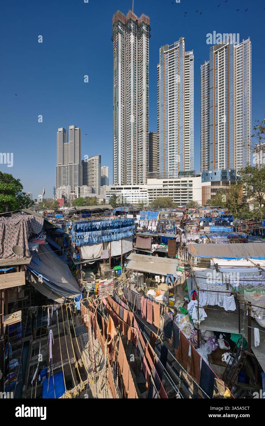 Dhobi Ghat is an open air laundry, Mahalaxmi Dhobi Ghat, Mumbai, Bombay ...