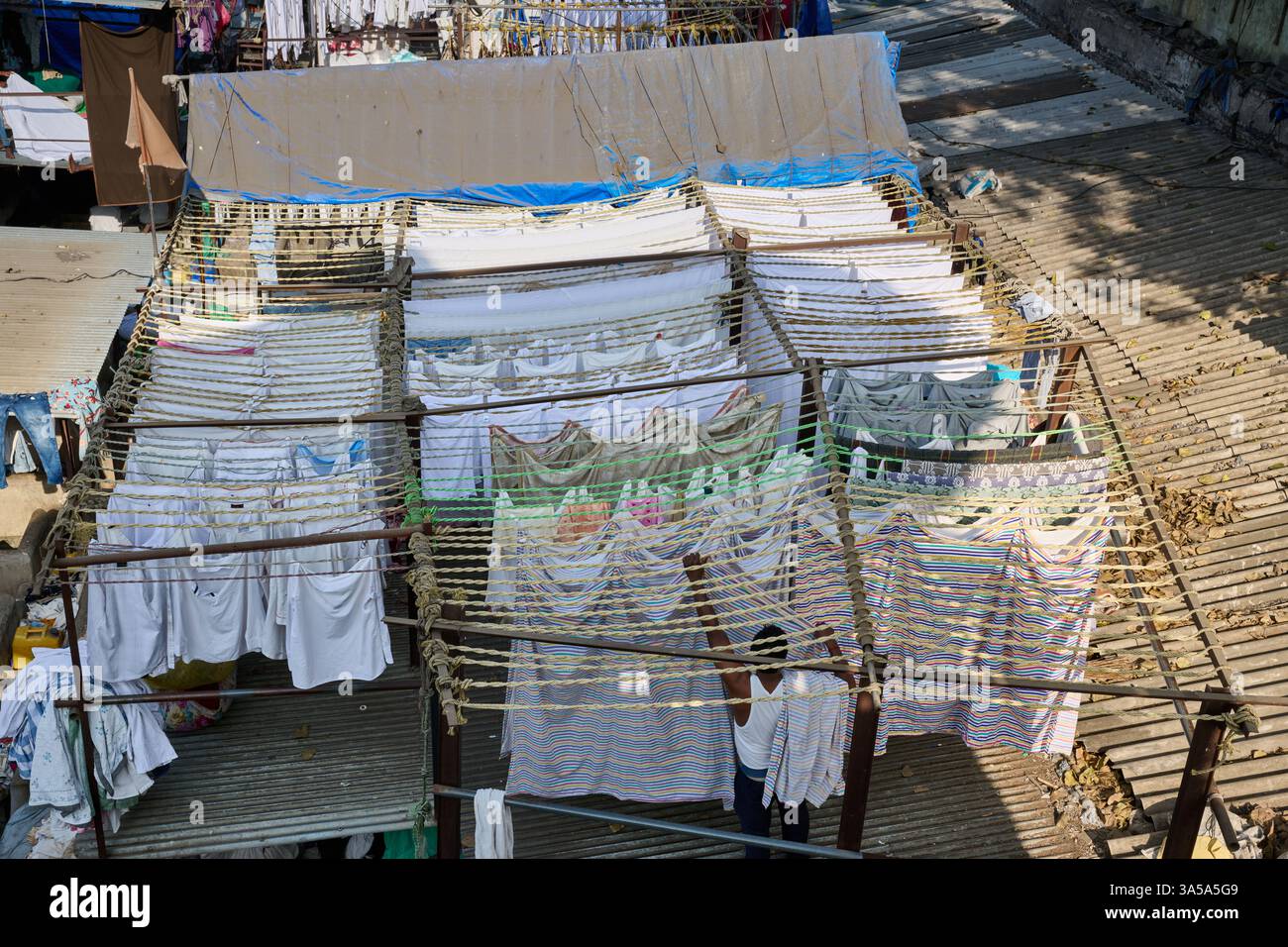 Dhobi Ghat is an open air laundry, Mahalaxmi Dhobi Ghat, Mumbai, Bombay ...
