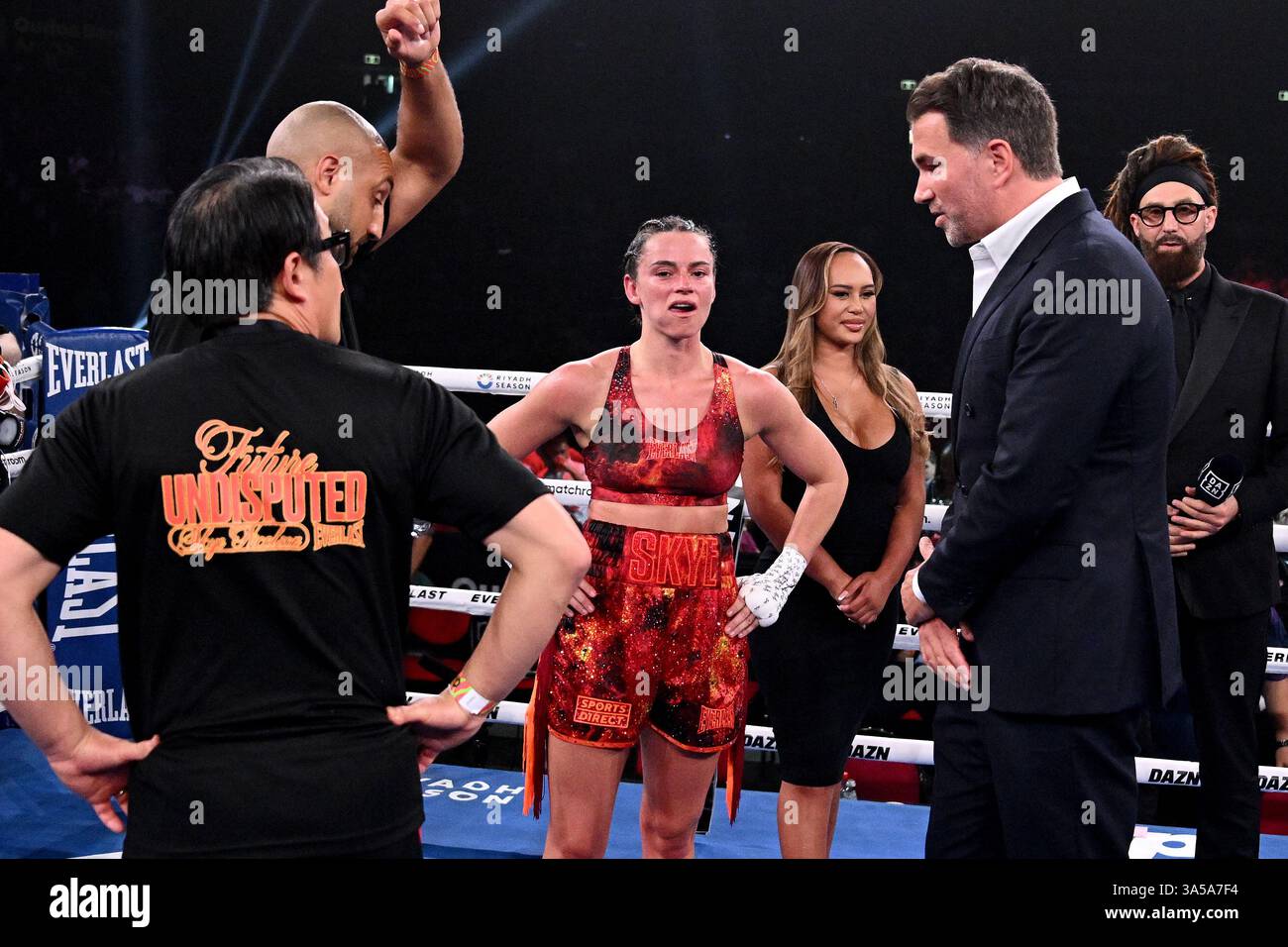 Sydney, Australia. 22nd Mar, 2025. Skye Nicolson of Australia reacts following her loss to Tiara ...