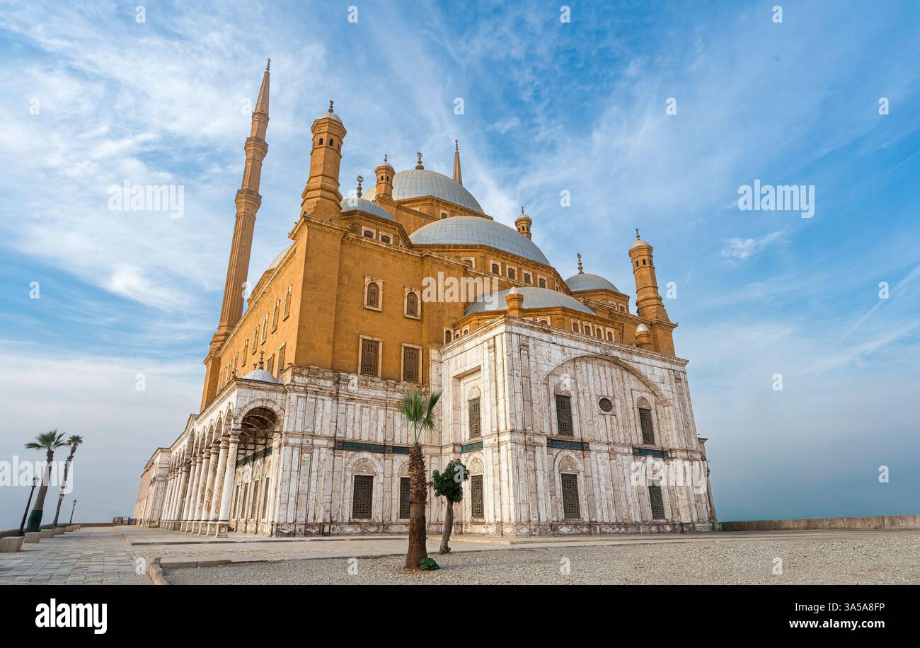 Mohamed Ali Mosque in Cairo, Egypt, stands as a breathtaking example of ...