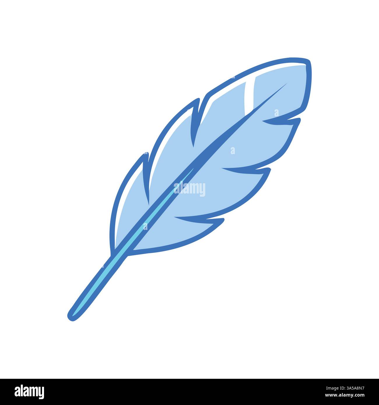 Light soft feather icon Stock Vector Image & Art - Alamy