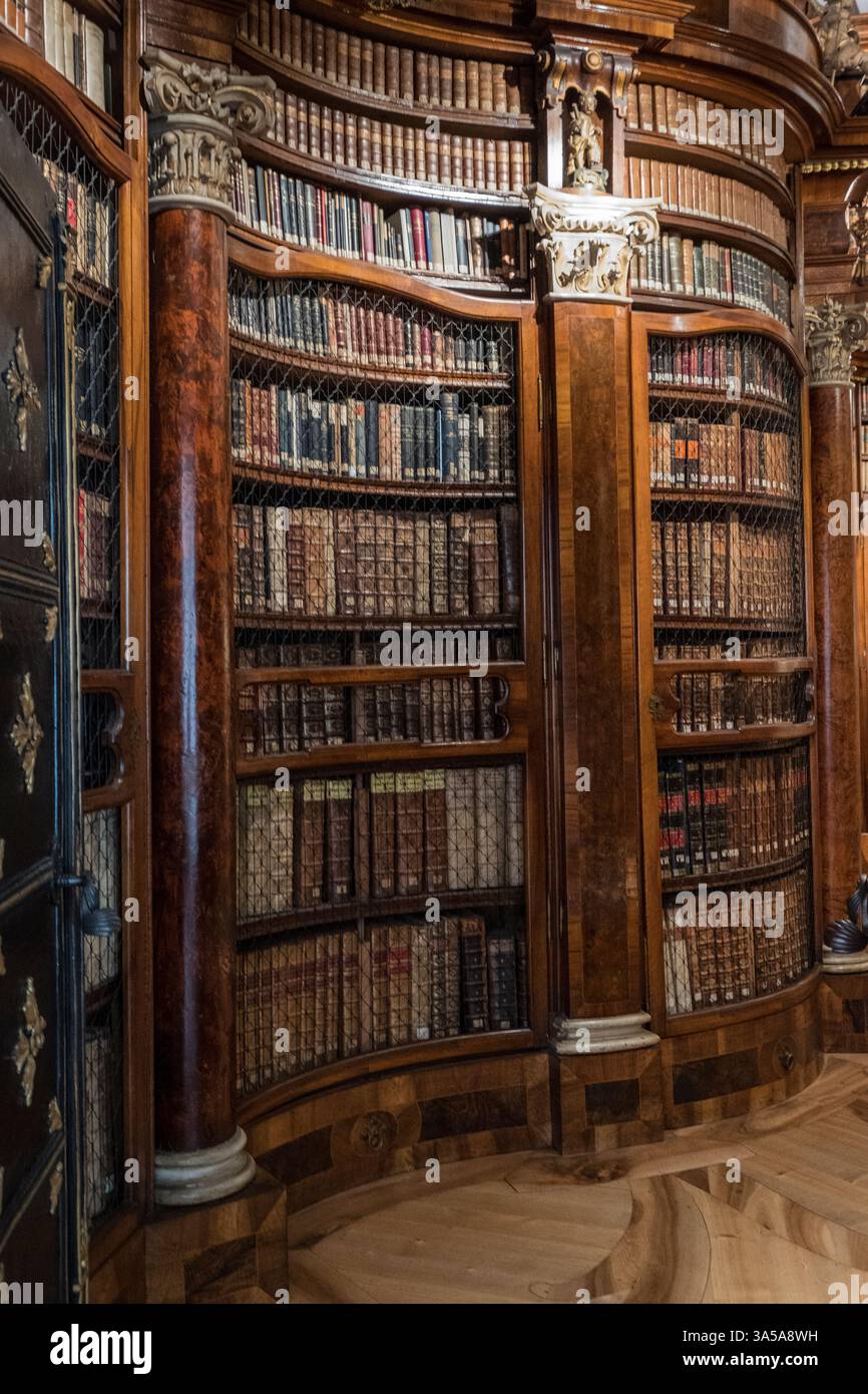 St Gallen library, St Gall library, St Gall abbey, Switzerland, Europe ...