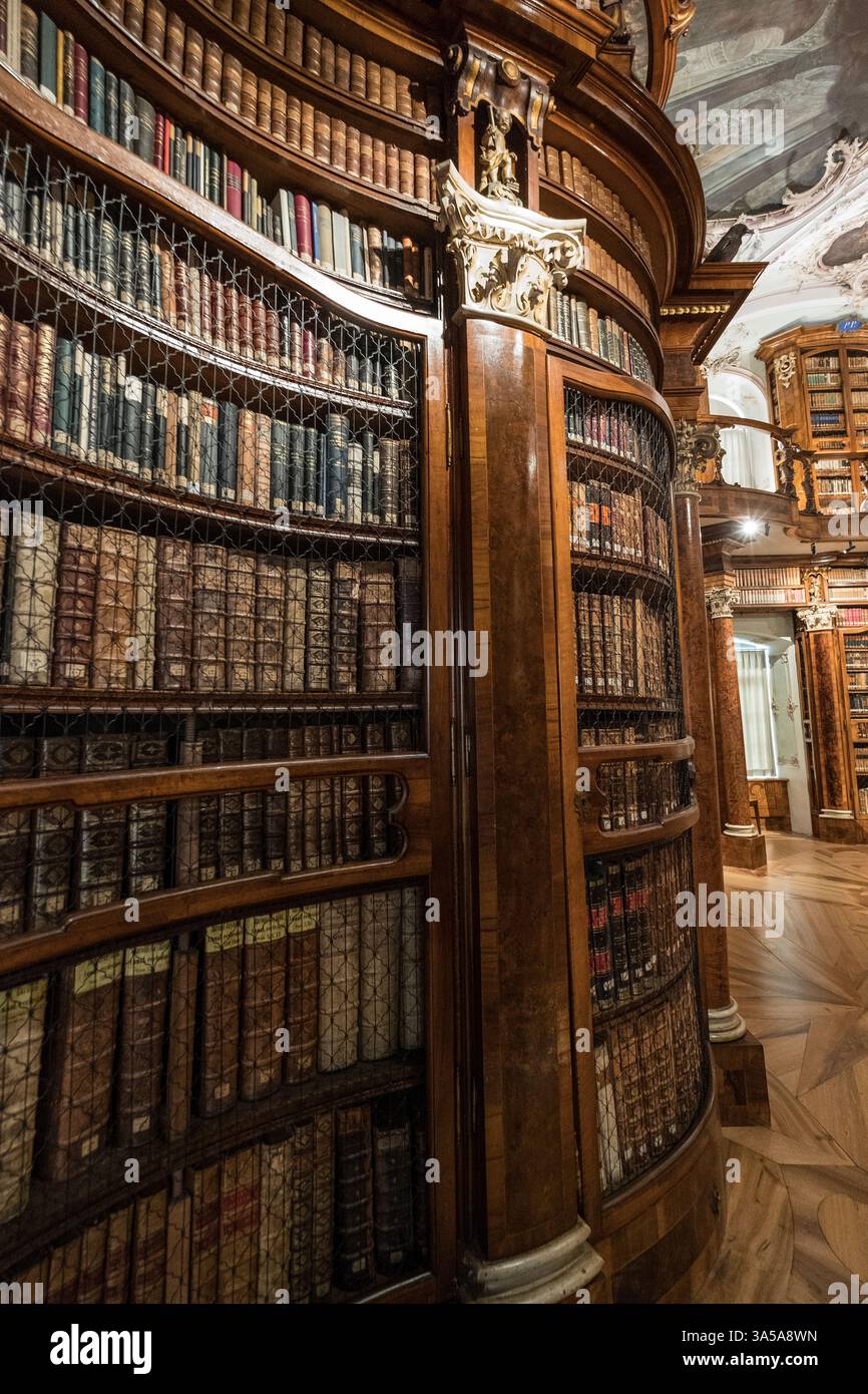 St Gallen library, St Gall library, St Gall abbey, Switzerland, Europe ...