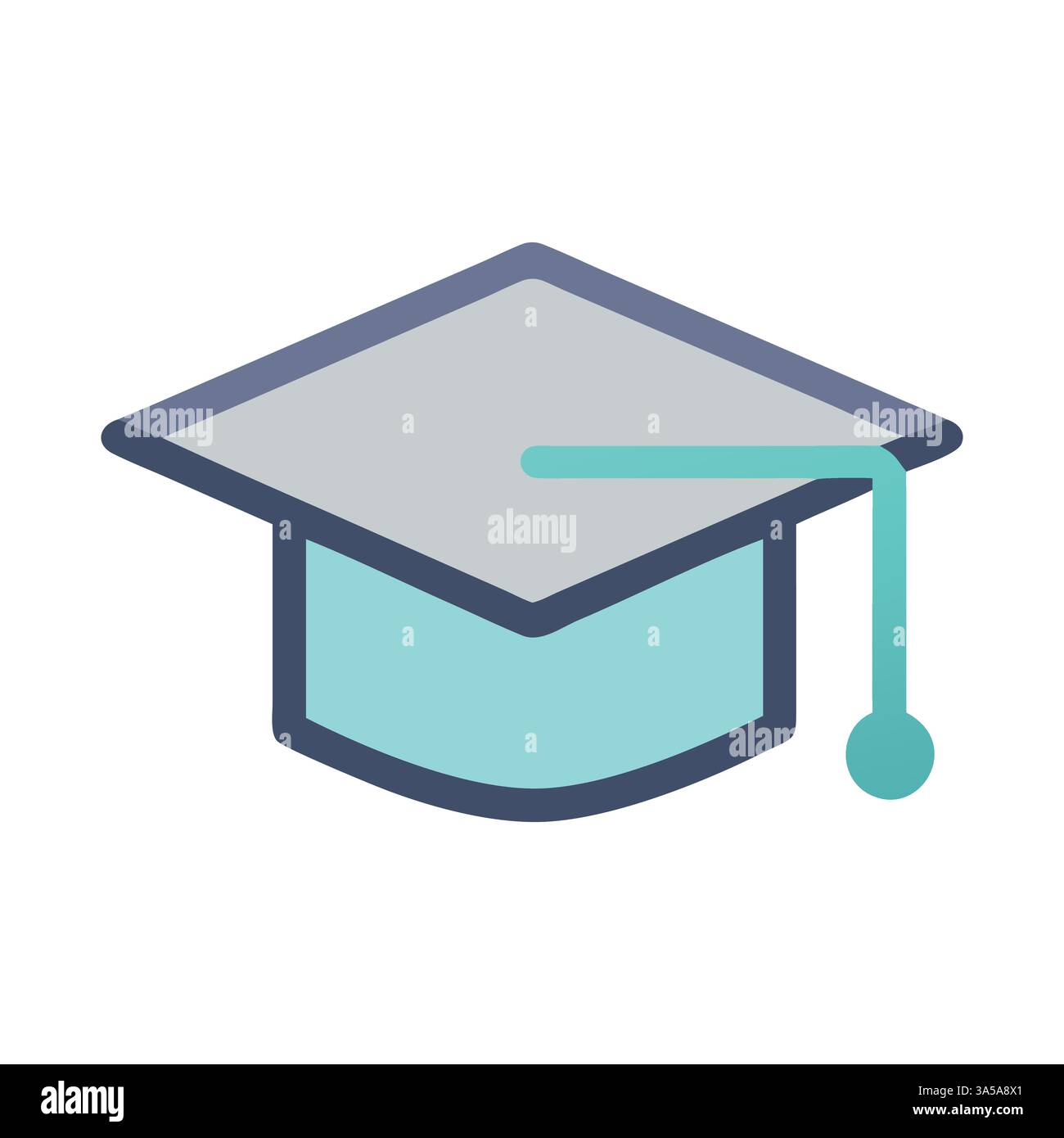 Graduation hat icon Stock Vector Image & Art - Alamy
