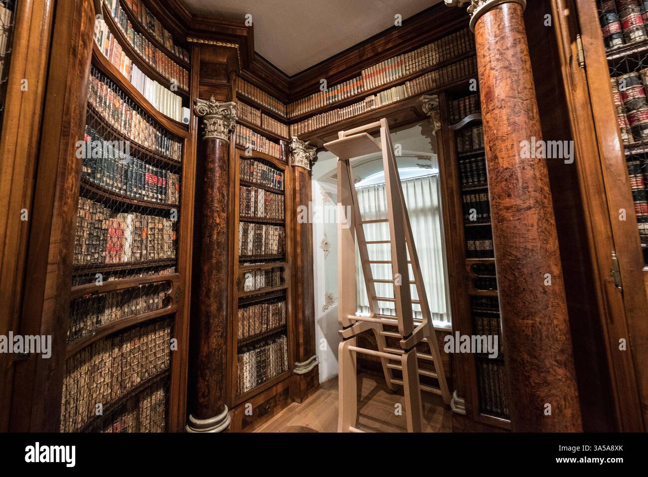 St Gallen library, St Gall library, St Gall abbey, Switzerland, Europe ...