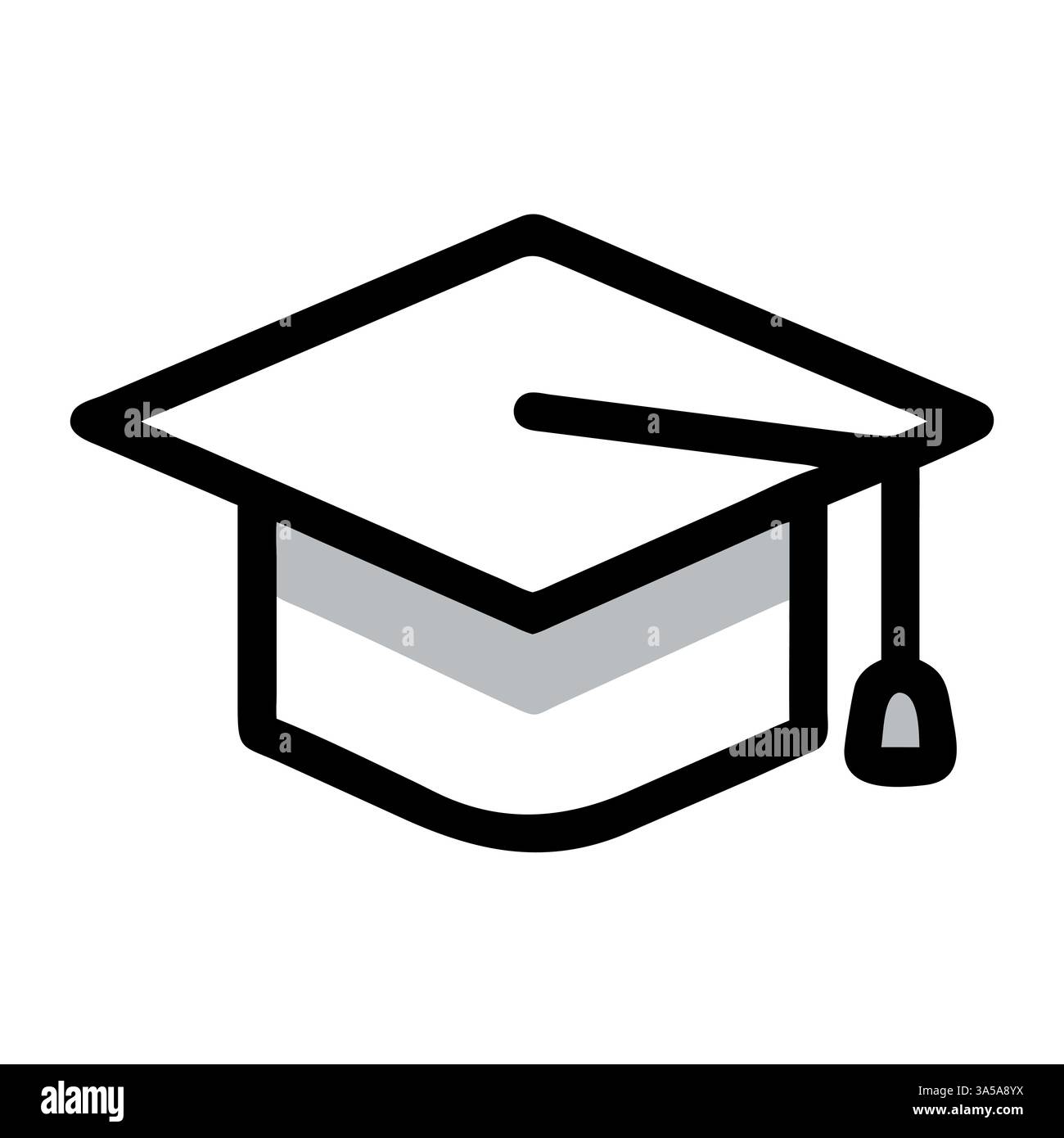 Graduation hat icon Stock Vector Image & Art - Alamy