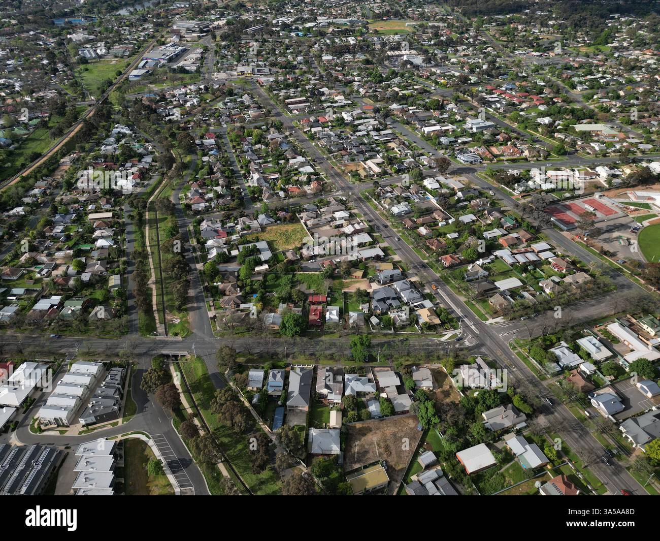Bendigo, central Victoria Stock Photo - Alamy
