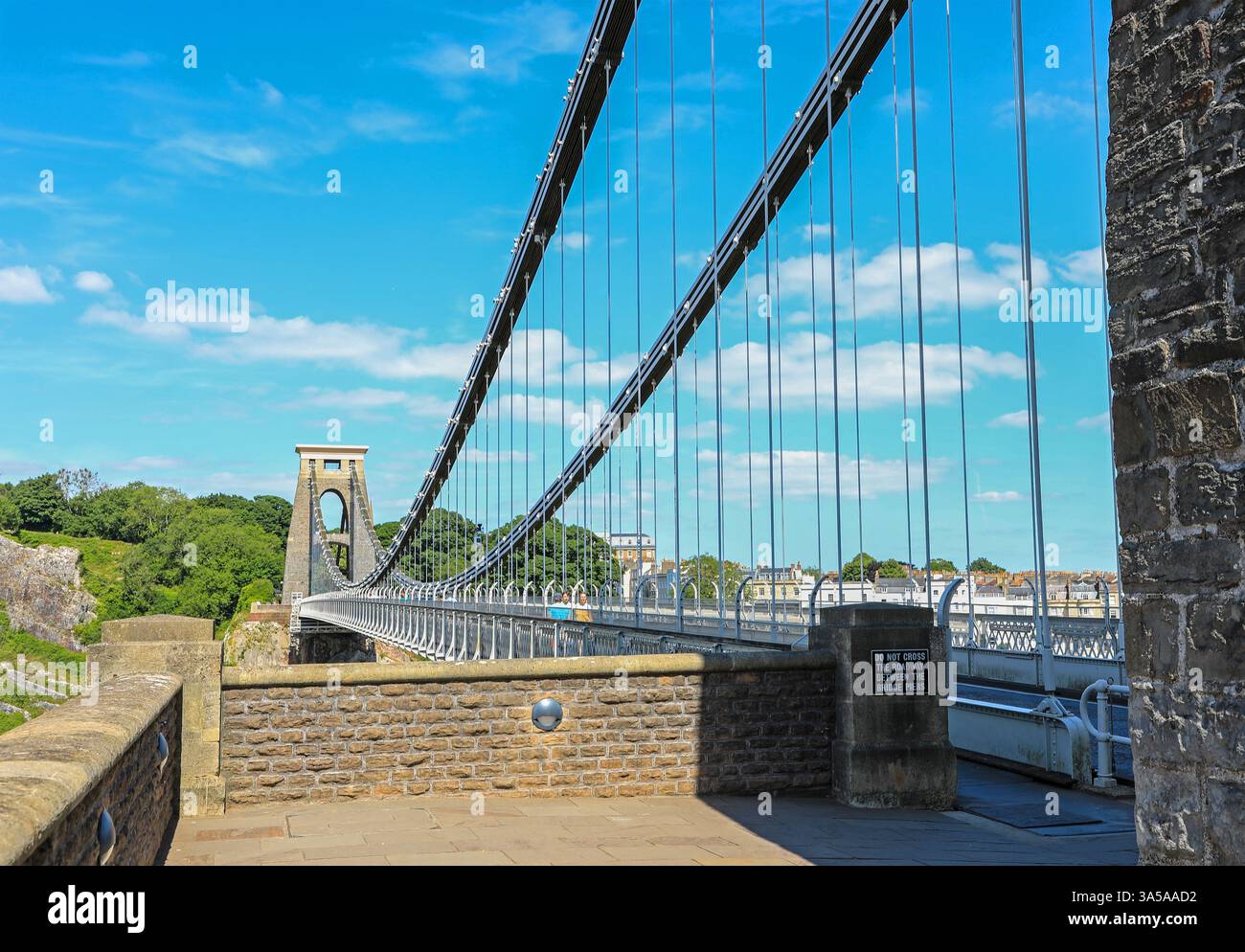 The Clifton Suspension Bridge is a suspension bridge spanning the Avon ...