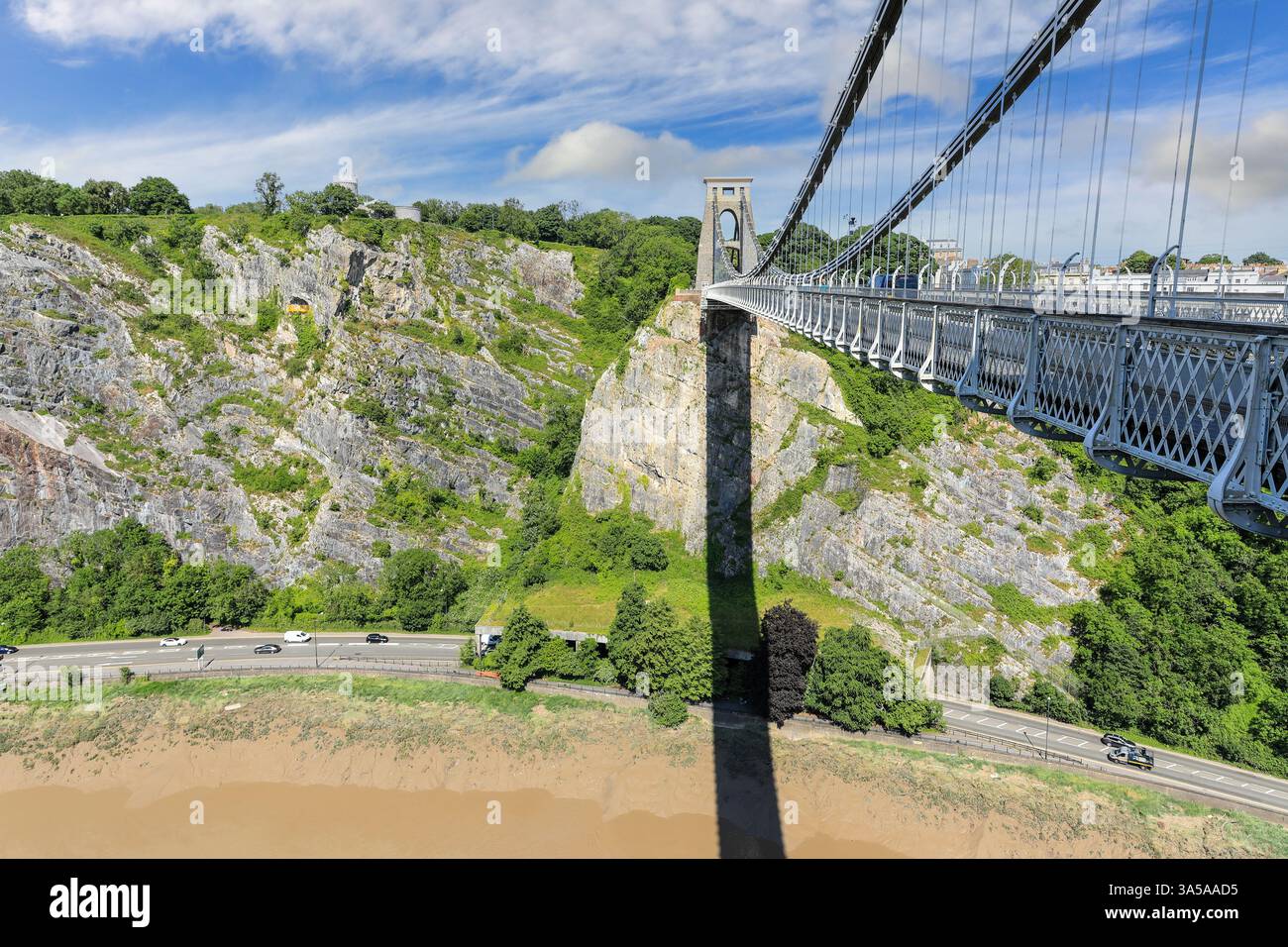 The Clifton Suspension Bridge is a suspension bridge spanning the Avon ...